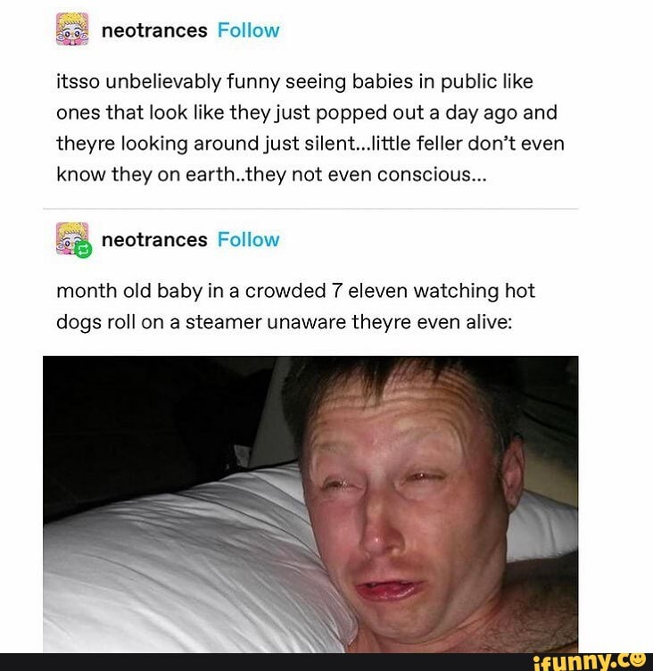 Itsso unbelievably funny seeing babies in public like ones that look ...