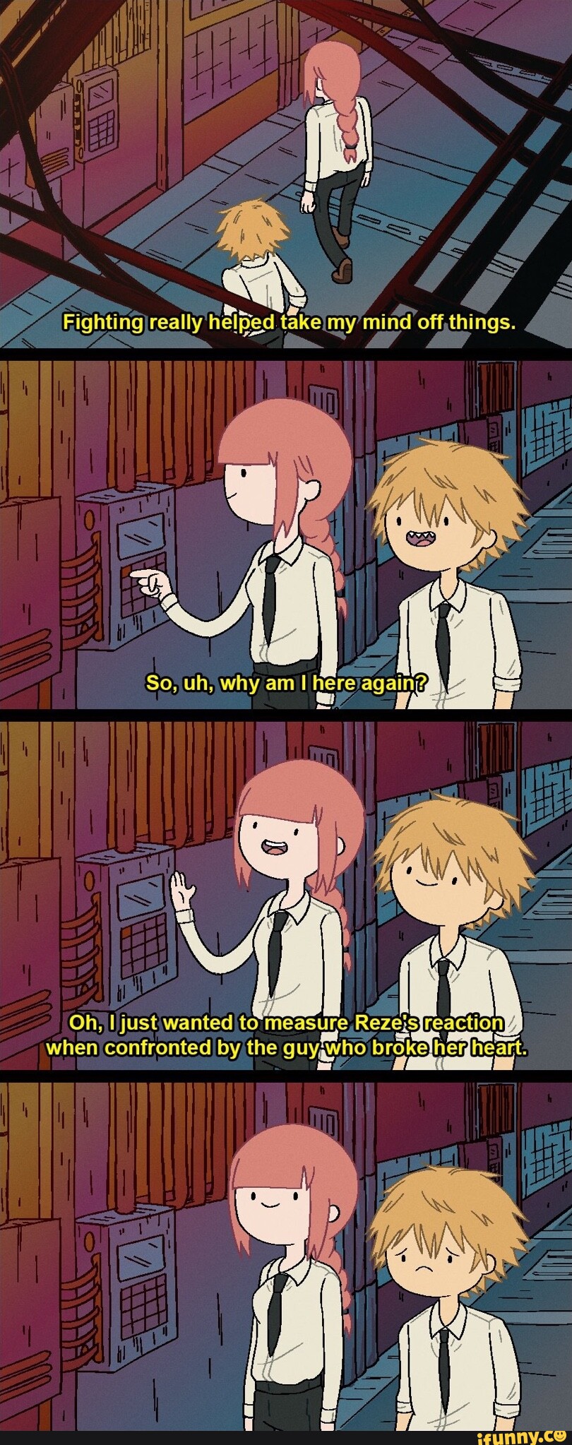 POL ALE Fighting really helped take my mind off things. why am I gain ...