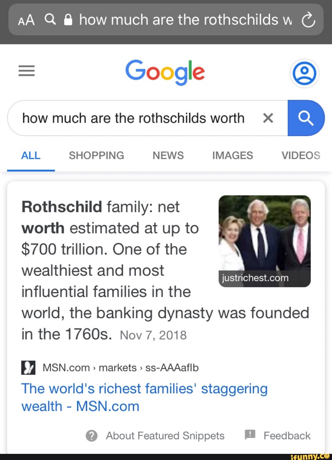 Google O how much the rothschilds worth x ALL SHOPPING NEWS IMAGES ...