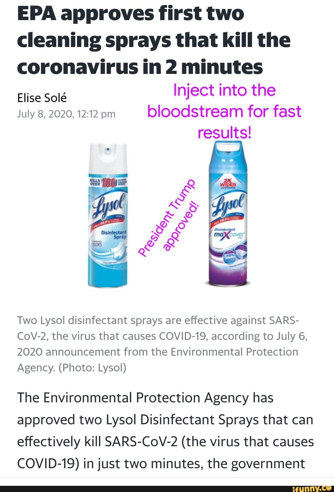 Lysol memes. Best Collection of funny Lysol pictures on iFunny