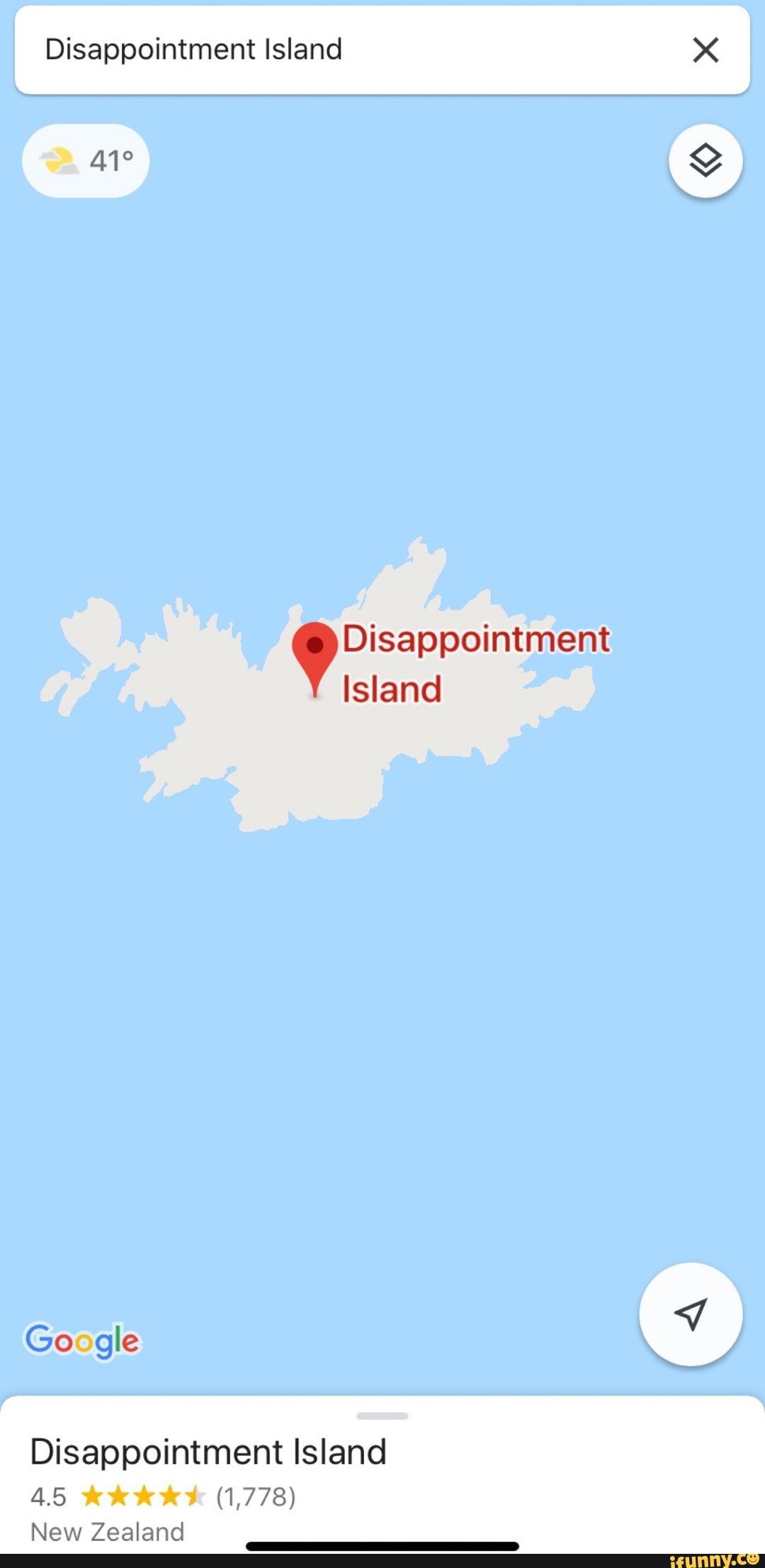 Disappointment Island Dé Disappointment Island New Zealand - iFunny
