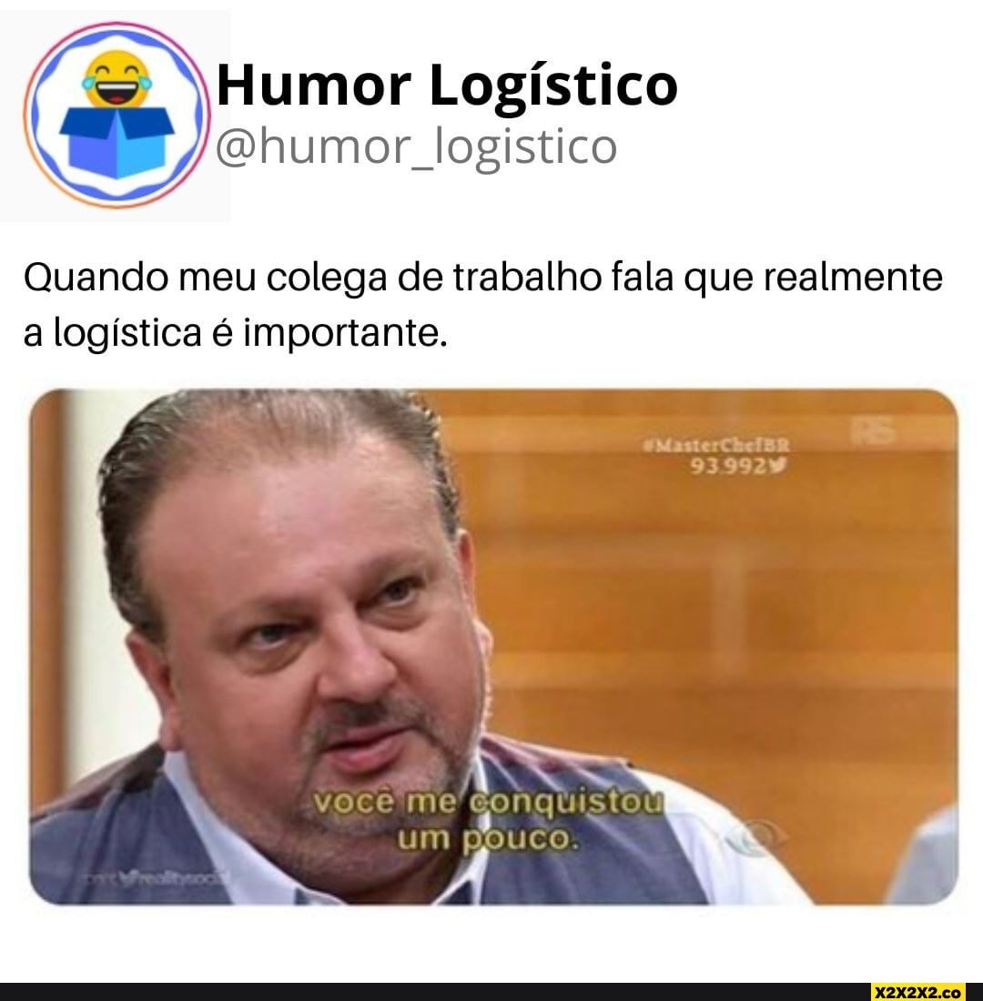 Humor Logístico (humor logistico Quando meu colega de trabalho fala que ...