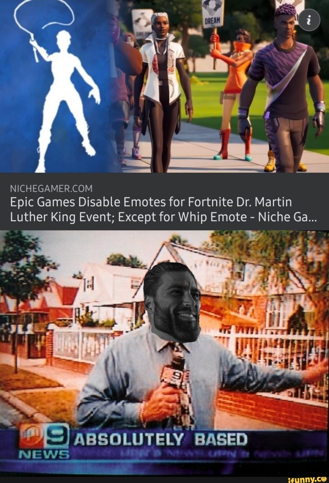 Epic Games Disable Emotes for Fort nite Dr. Martin Luther King Event ...