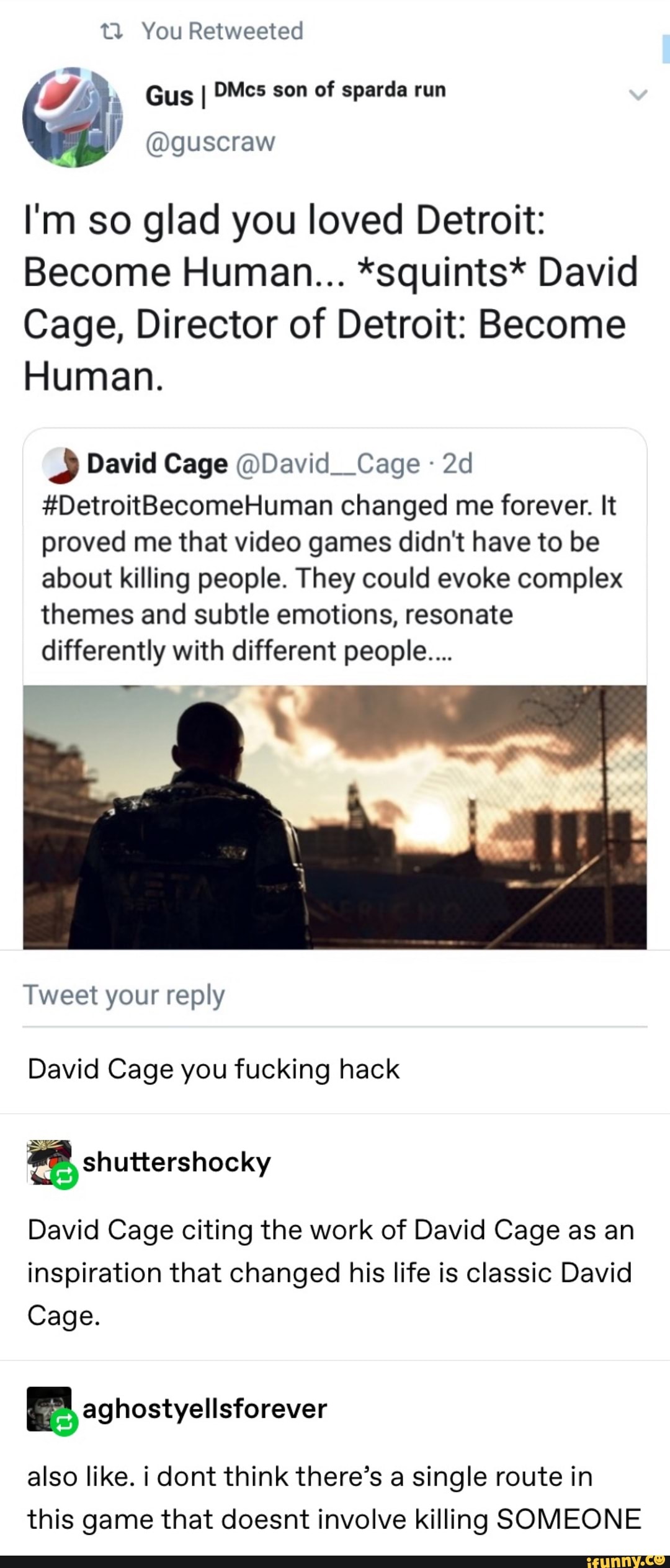 David Cage Memes