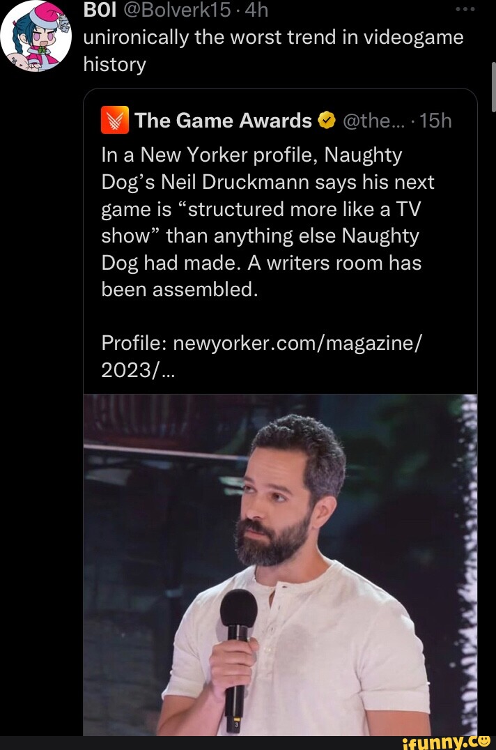 BOl @Bolverk15 unironically the worst trend in videogame history The ...