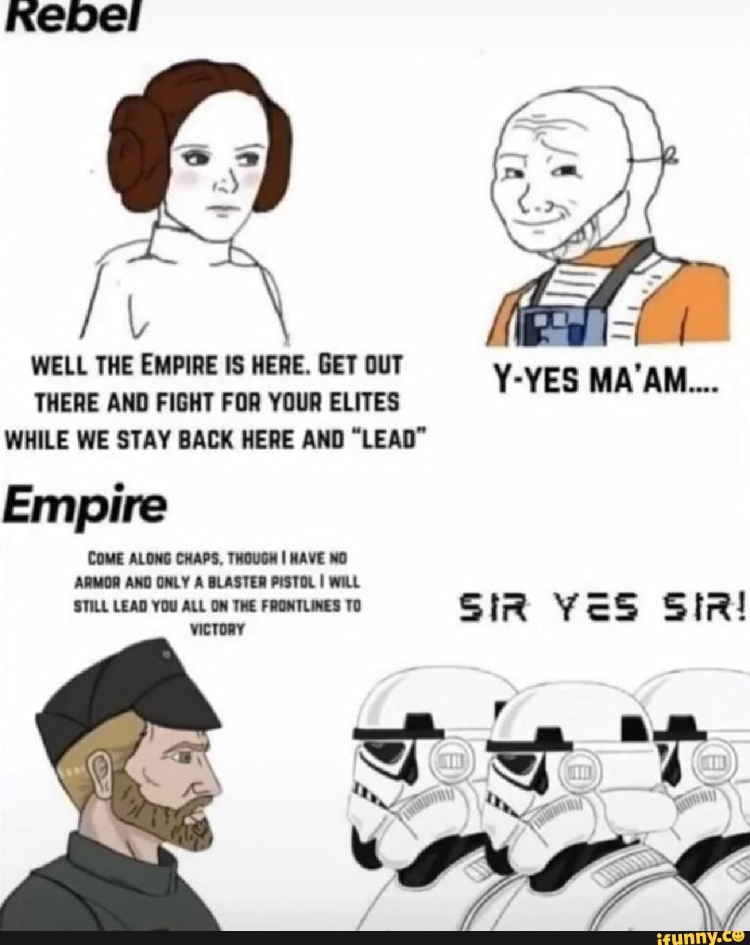 Nepel WELL THE EMPIRE IS HERE. GET OUT THERE AND FIGHT FOR YOUR ELITES ...