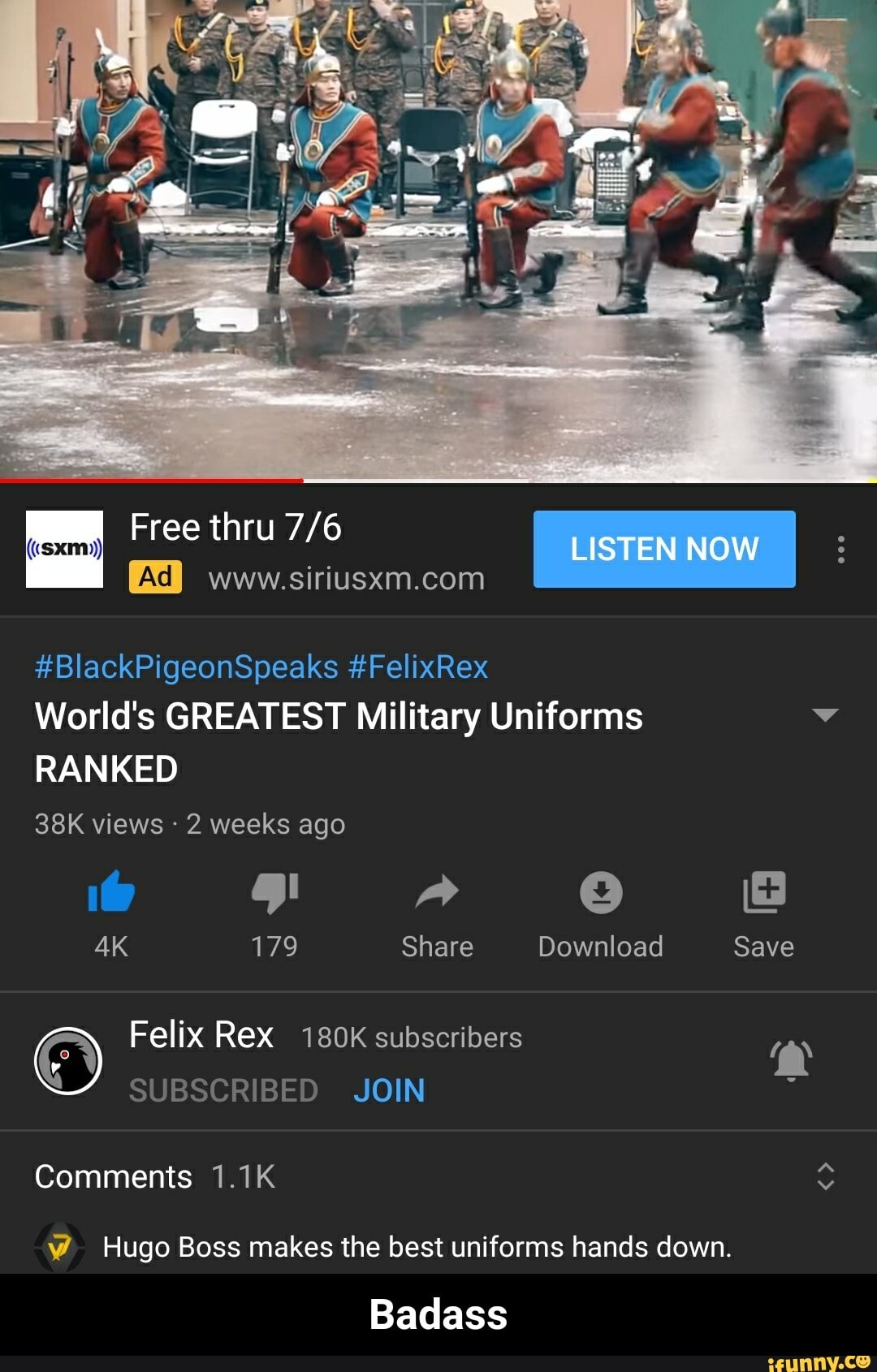 Free thru 7/6 www.siriusxm.com World's GREATEST Military Uniforms ...