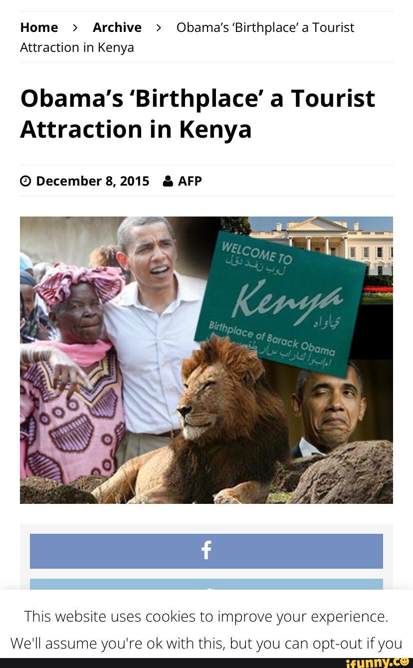 Home Archive > Obama's 'Birthplace' a Tourist Attraction in Kenya Obama ...
