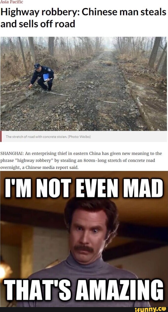 Pac Highway robbery: Chinese man steals and sells off road SHANGHAI: An ...