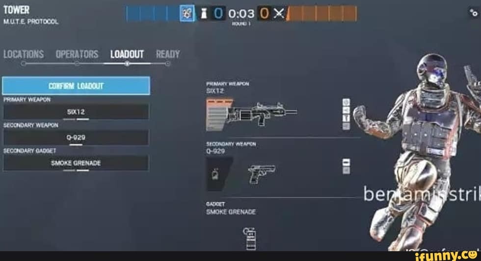 MUTE PROTOCOL 0 LOPATIONS OPERATORS LOADOUT READY SECONDARY GADGET ose9 ...