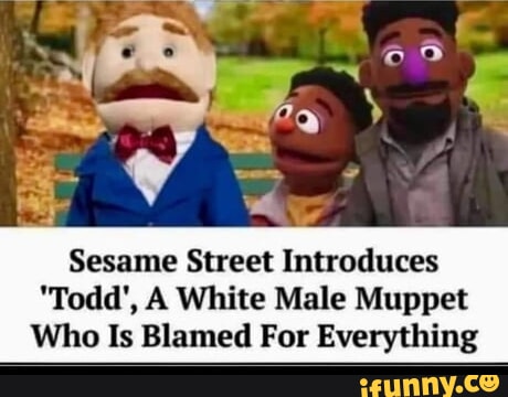 Sesame Street Introduces 'Todd', A White Male Muppet _Who Is Blamed For ...