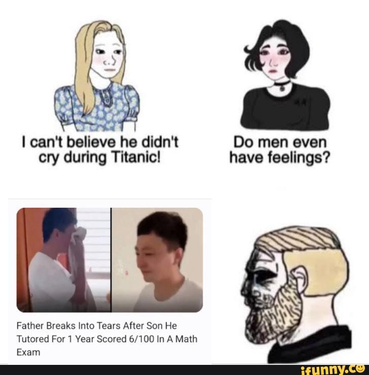 Can't believe he didn't cry during Titanic! Father Breaks Into Tears ...