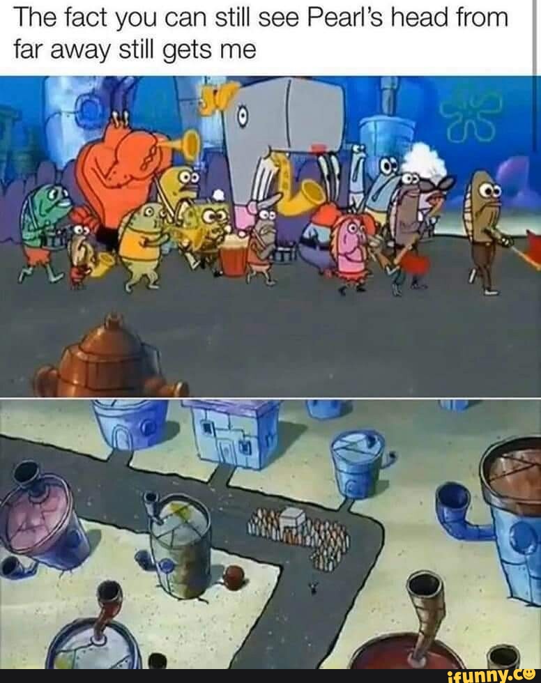 The fact you can still see Pearl's head from far away still gets me IN ...