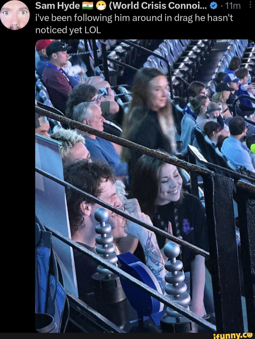 Sam Hyde (World Crisis Connoi... : i've been following him around in ...