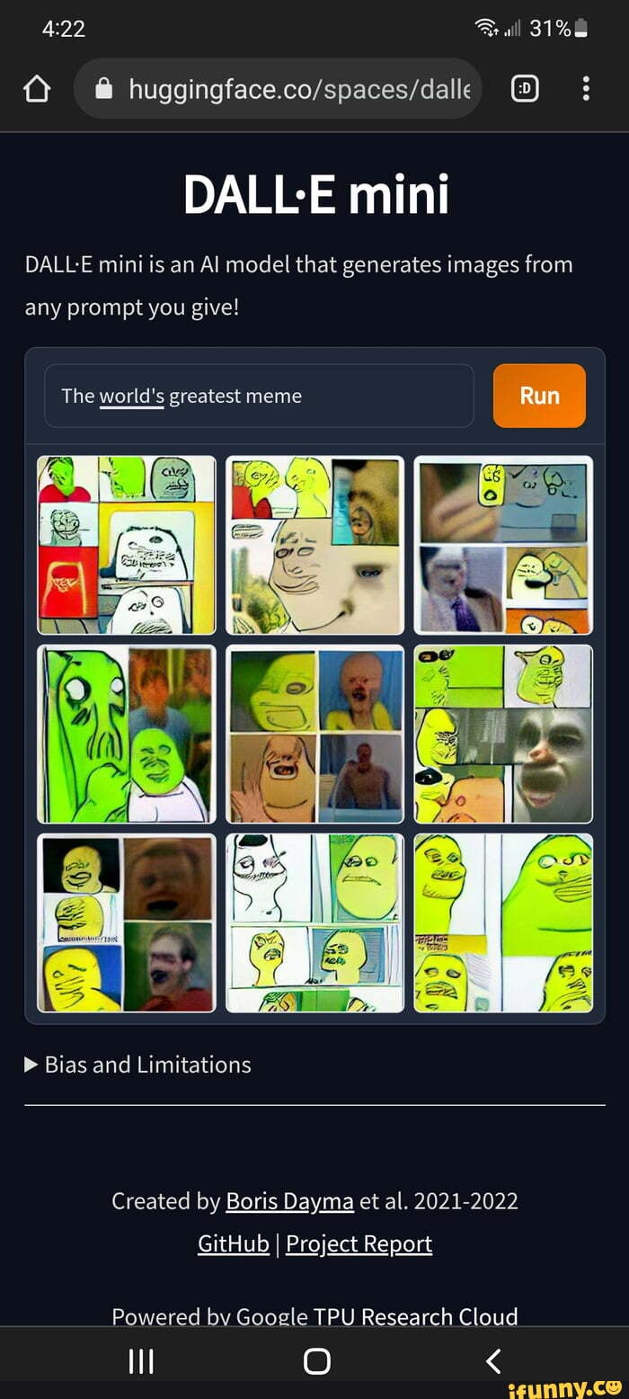 All mini DALLE mini is an Al model that generates images from any ...