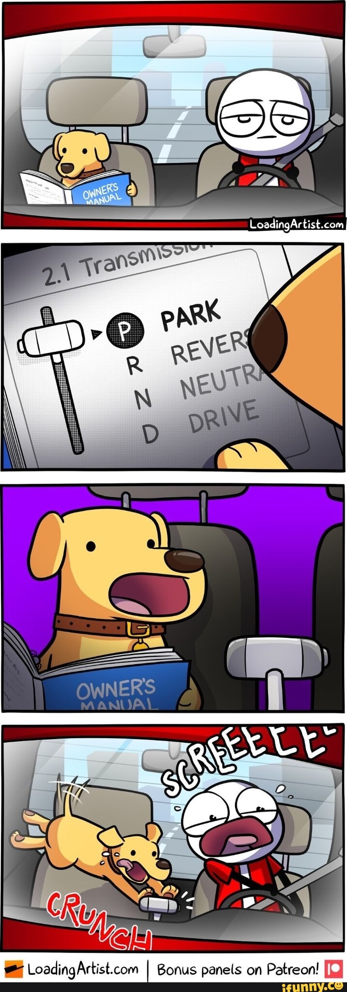OWNERS LoadingArtist.com I Bonus panels on Patreon! - iFunny