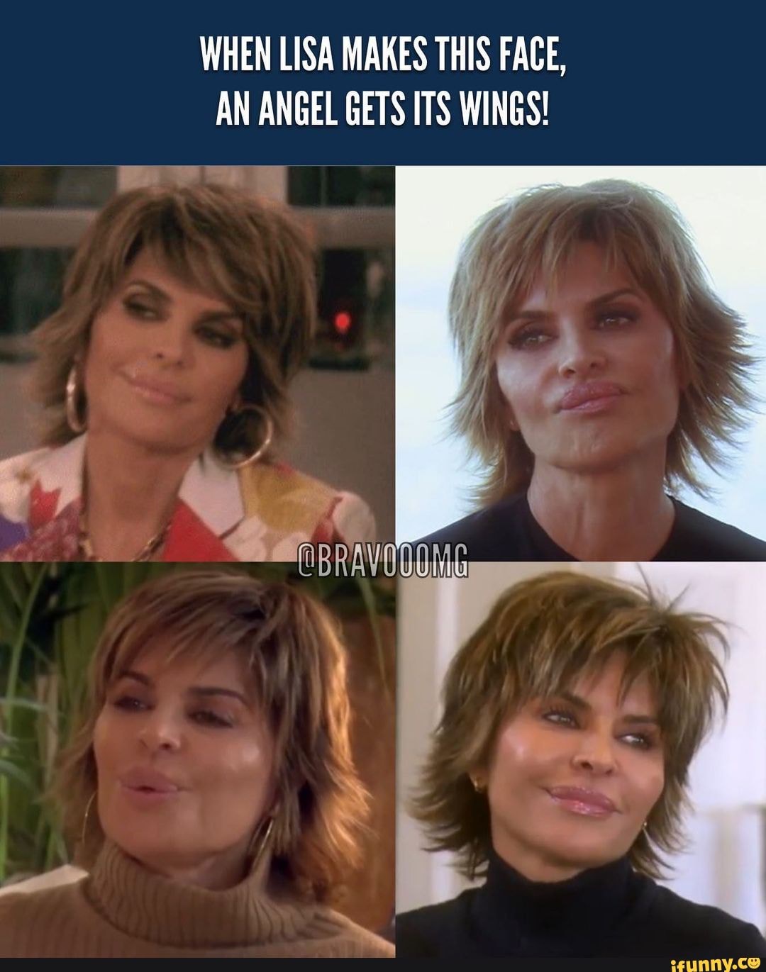 WHEN LISA MAKES THIS FACE, AN ANGEL GETS ITS WINGS! WA - iFunny