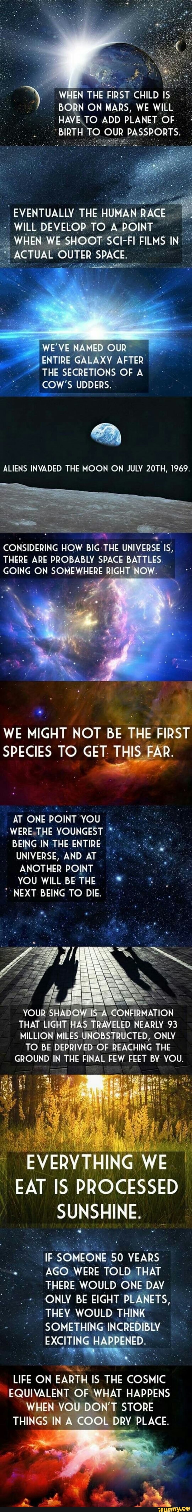 WHEN THE FIRST CHILD IS BORN ON MARS, WE WILL HAVE TO ADD PLANET OF ...