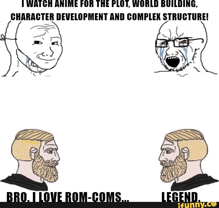 WATGH ANIME FOR TRE PLOT, WORLD BUILDING, CHARACTER DEVELOPMENT AND ...