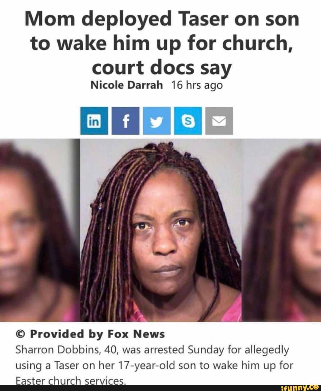 Mom deployed Taser on son to wake him up for church, court docs say ...