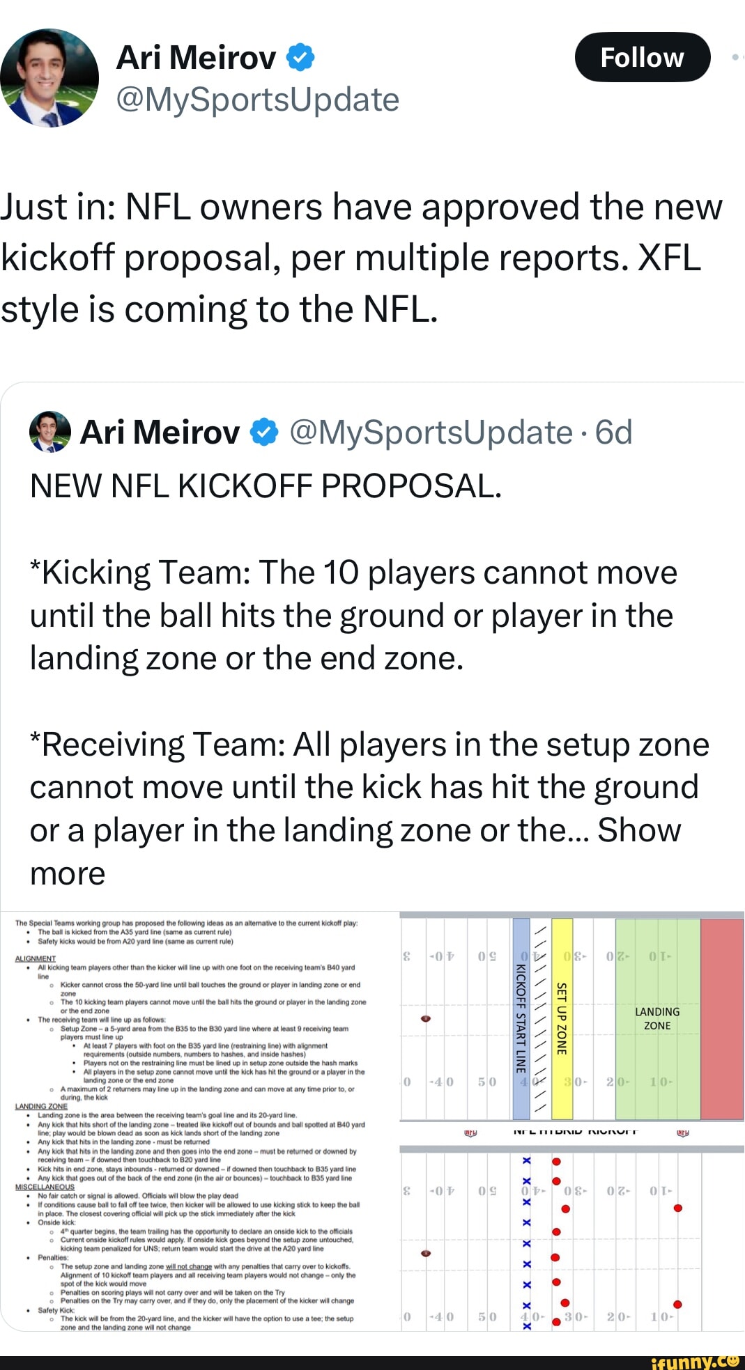Kickoff memes. Best Collection of funny Kickoff pictures on iFunny