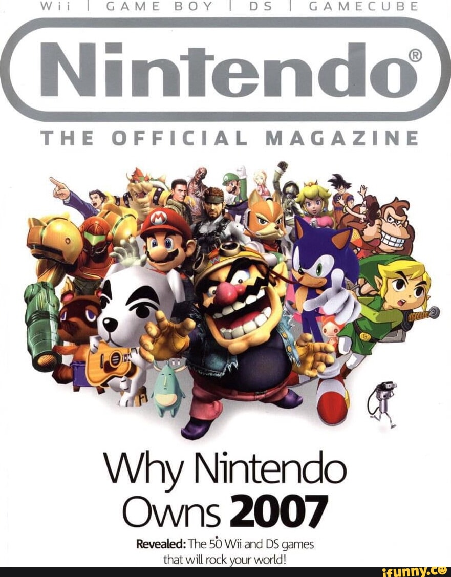 Nintendo Power 2007 - Wii I GAME BOY I OS I GAMECUBE Nintendo THE ...
