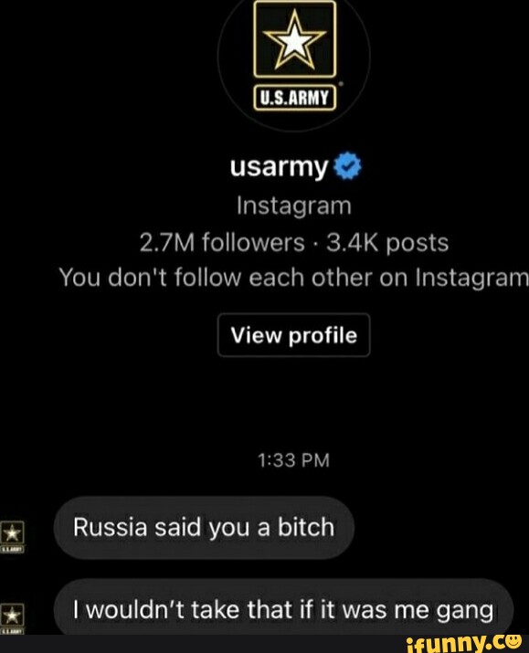 Usarmy @ Instagram 2.7M followers - 3.4K posts You don't follow each ...