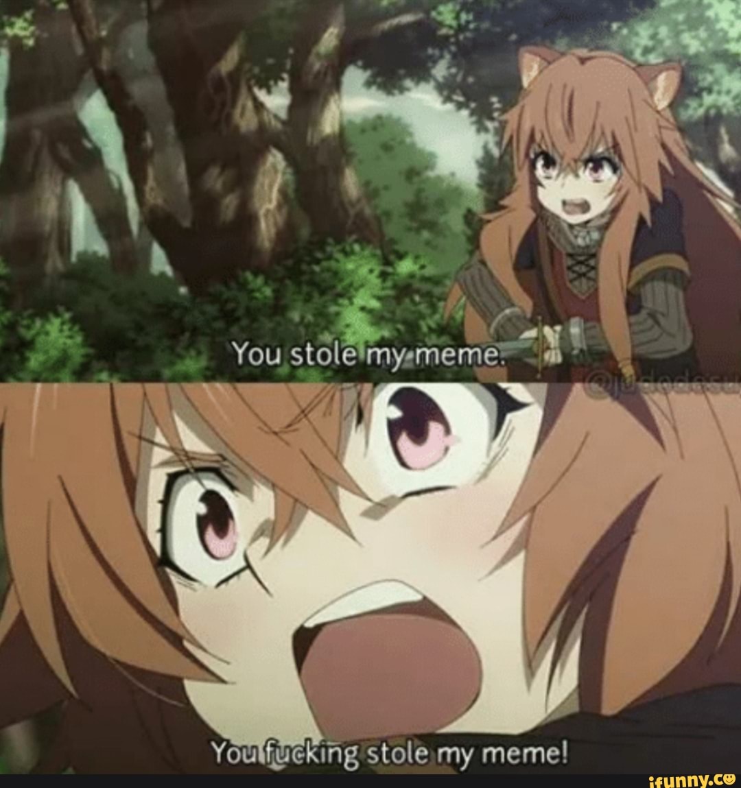 You stole my? meme. stole my meme! - iFunny