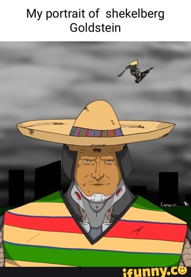 My portrait of shekelberg Goldstein - iFunny Brazil