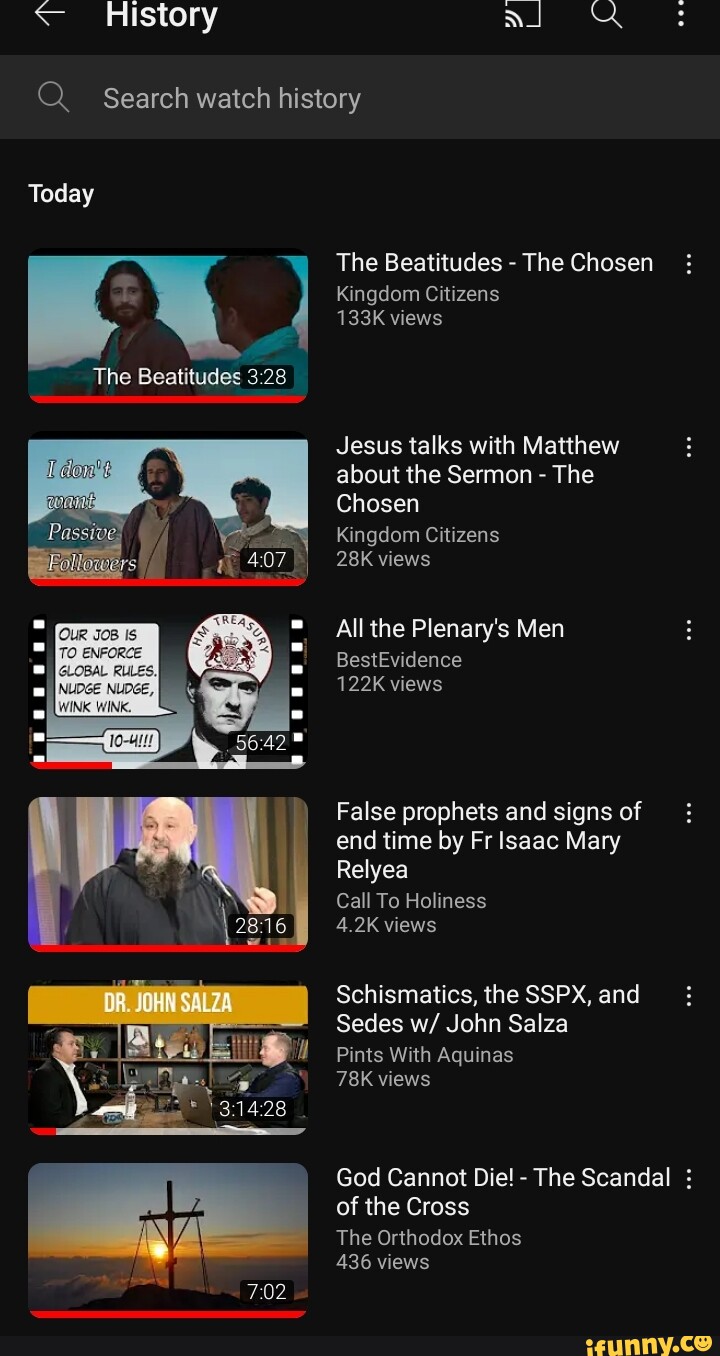 History al Q Search watch history Today The Beatitudes - The Chosen Kingdom Citizens 133K views ...