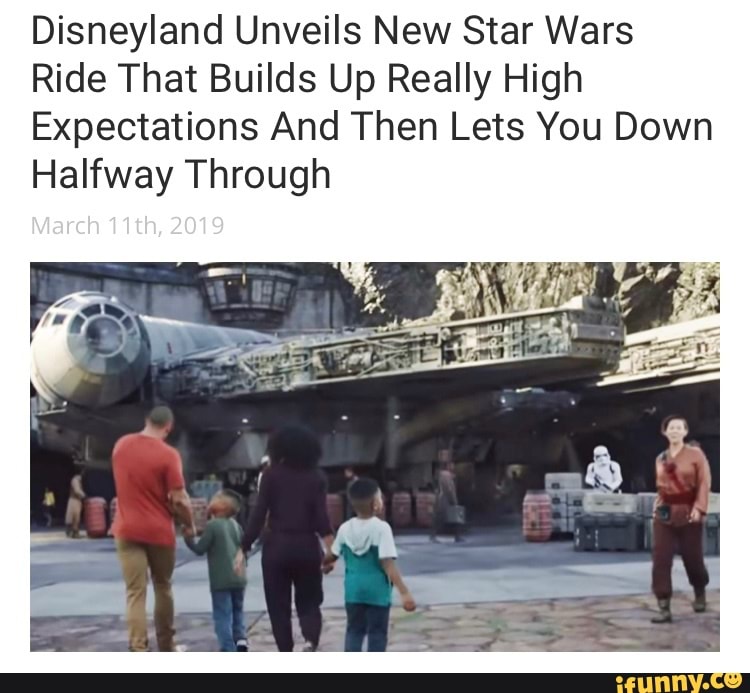 Disneyland Unveils New Star Wars Ride That Builds Up Really High ...