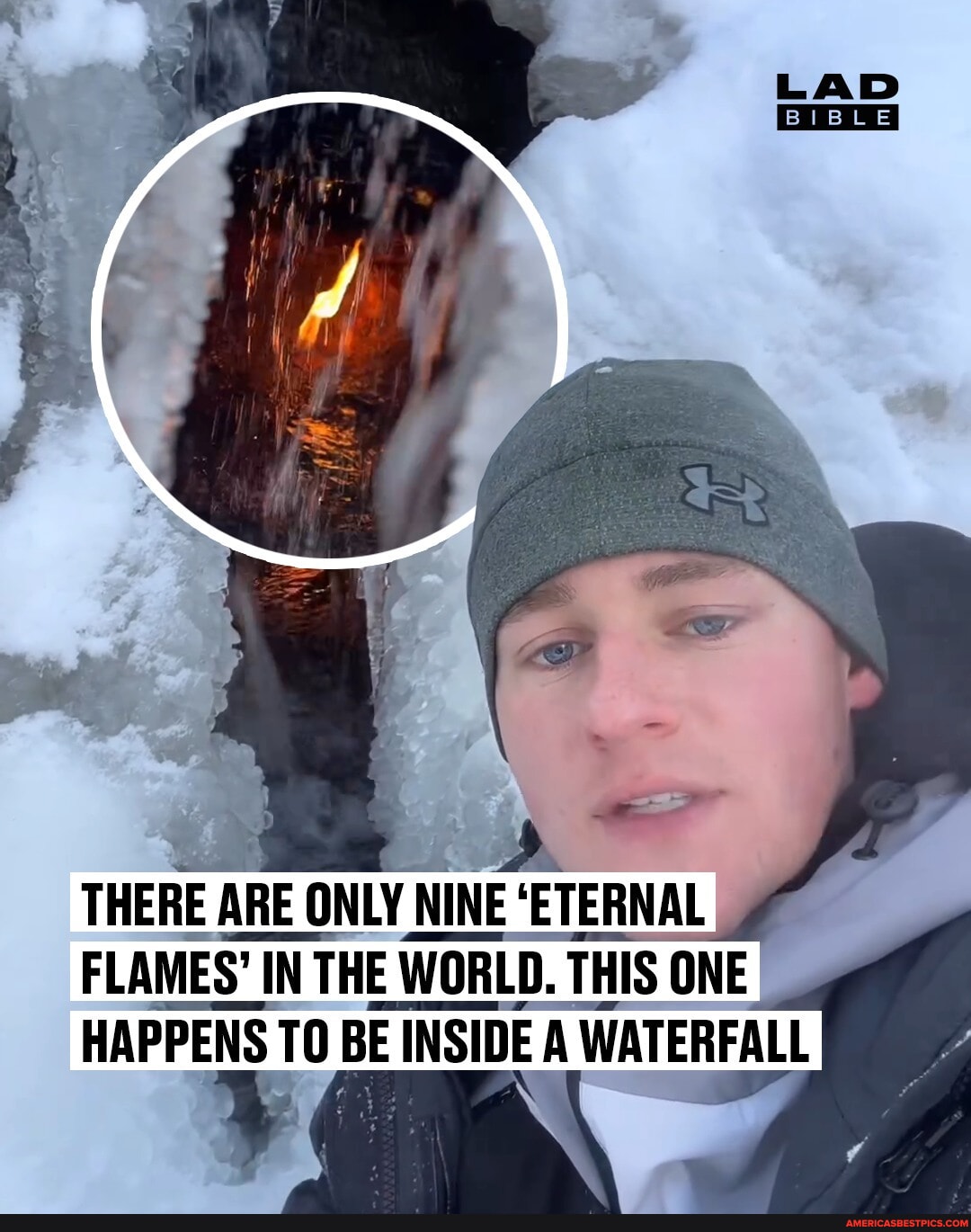 This eternal flame is so rare and so cool SWIPE ACROSS to watch fishlikemike - THERE ARE ARE ...