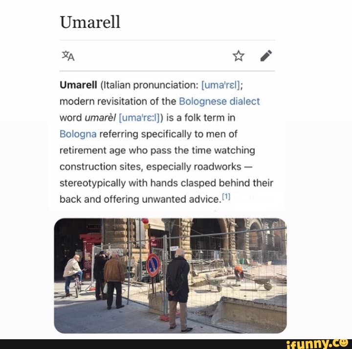 Umarell memes. Best Collection of funny Umarell pictures on iFunny