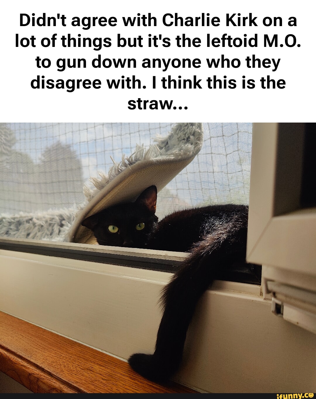 Didn't agree with Charlie Kirk on lot of things but it's the leftoid M ...