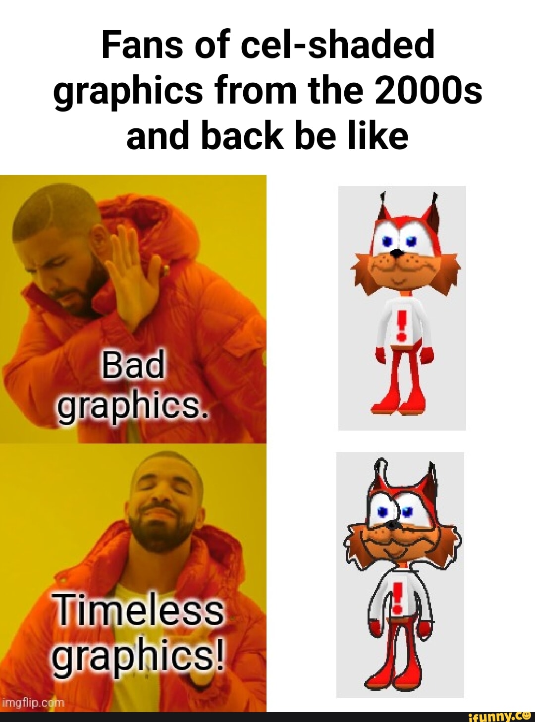 Fans of cel-shaded graphics from the 2000s and back be like Bad ...