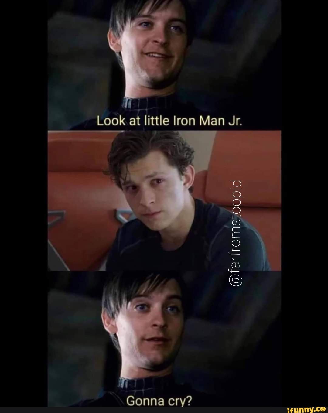 Tobey Maguire Cry Meme