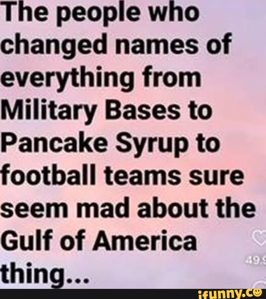 The people who changed names of everything from Military Bases to ...