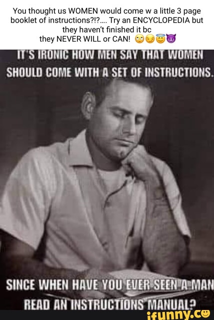 Manuals memes. Best Collection of funny Manuals pictures on iFunny