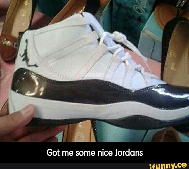 Fake Jordans Sign Funny