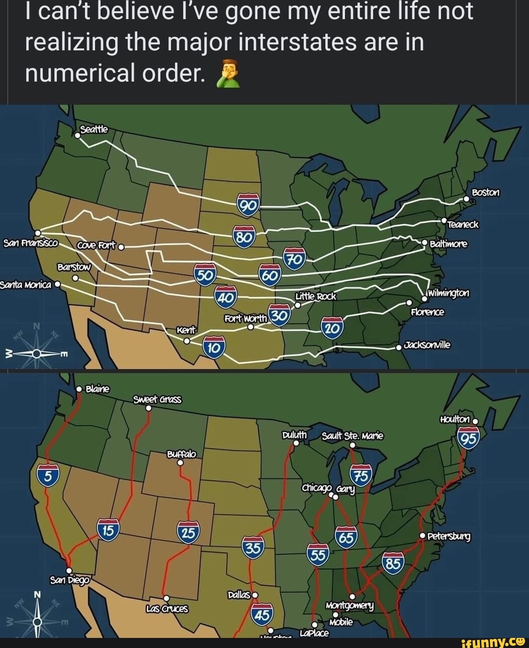 Interstates memes. Best Collection of funny Interstates pictures on iFunny