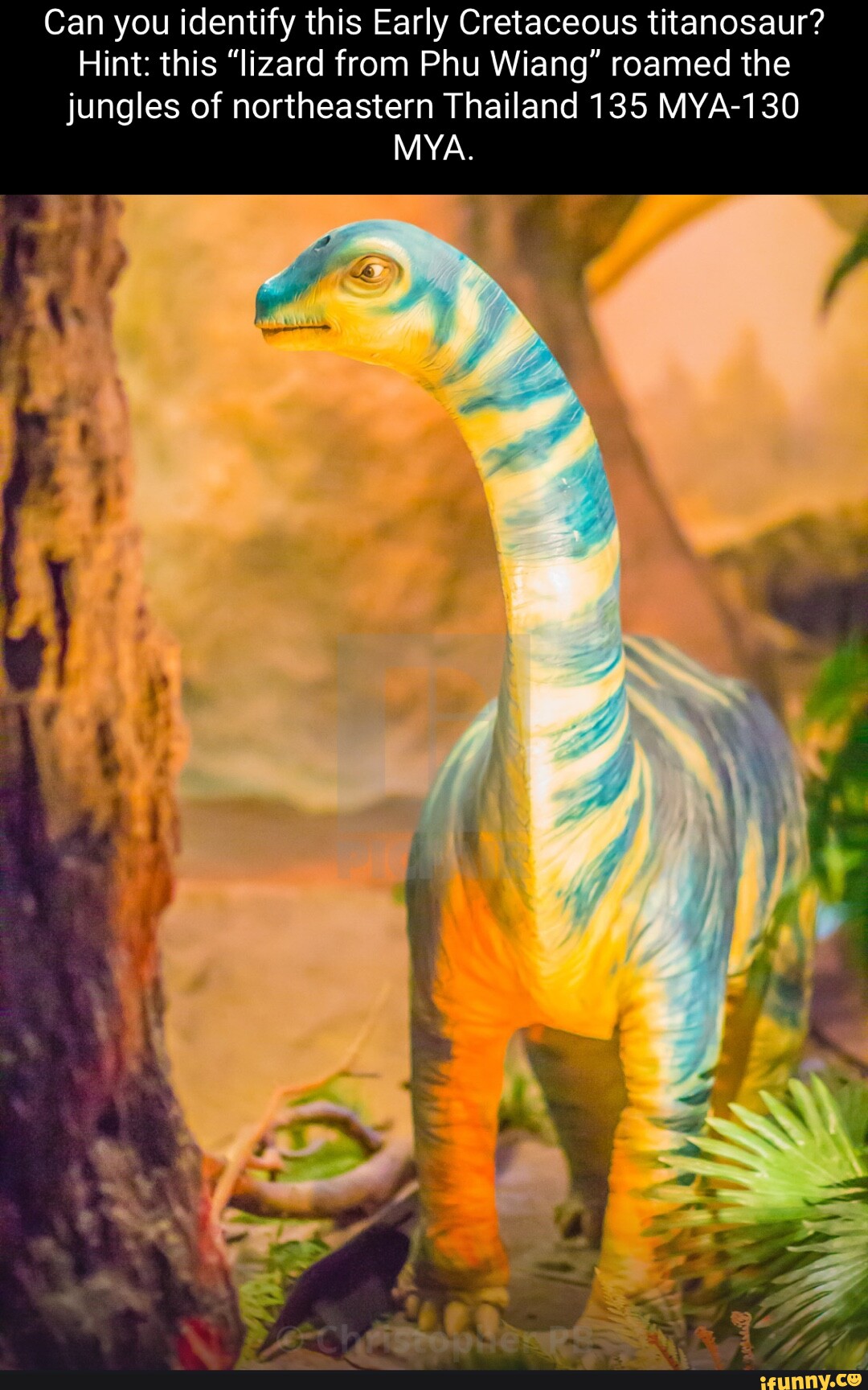 Can you identify this Early Cretaceous titanosaur? Hint: this "lizard ...