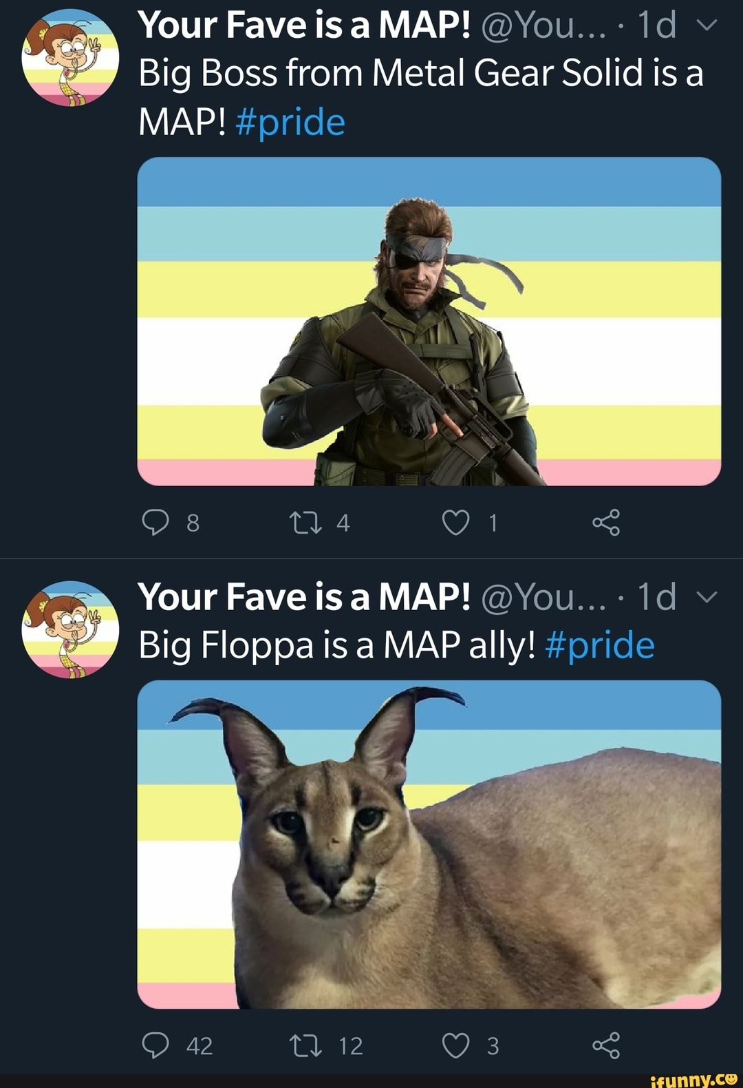 Your Fave is MAP! @You...- id Big Boss from Metal Gear Solid is a MAP ...
