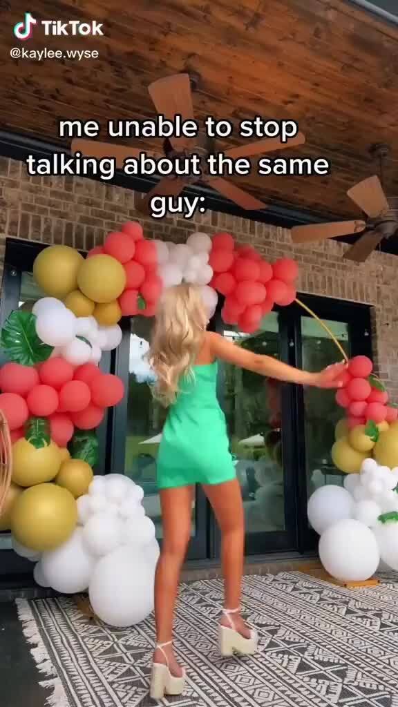 TikTok @kaylee.wyse me unable to stop _ -talking about the same guy:. - )