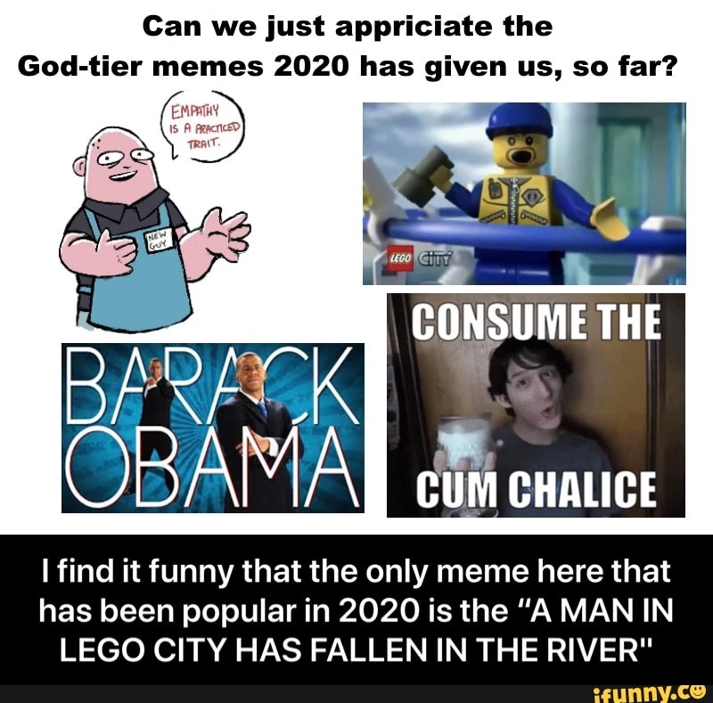Can we just appriciate the God-tier memes 2020 has given us, so far? I ...
