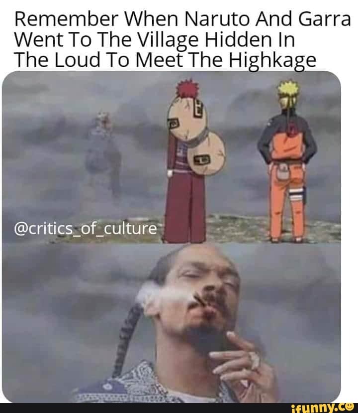 Remember When Naruto And Garra Went To The Village Hidden In The Loud ...