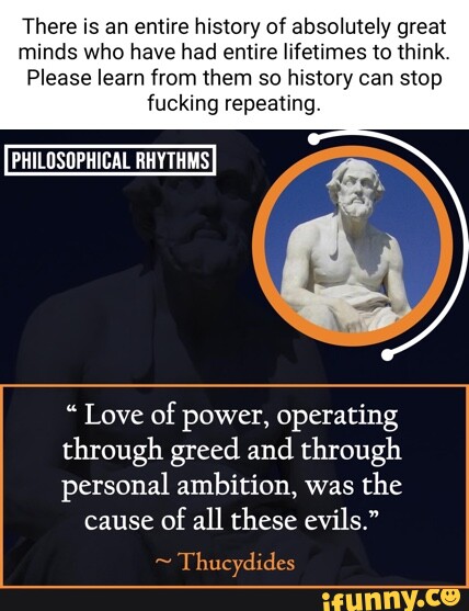 There is an entire history of absolutely great minds who have had ...