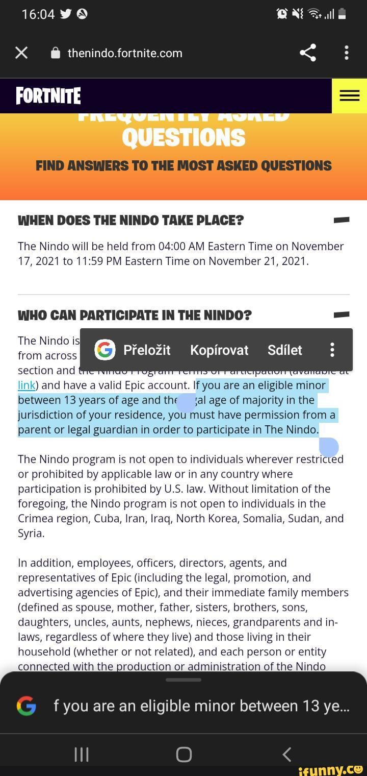 AS) thenindo.fortnite com FORTNITE QUESTIONS FIND ANSWERS TO THE MOST ...