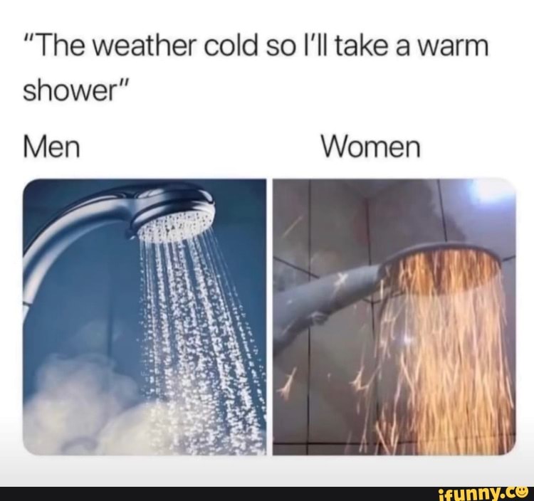Warm Woman Shower