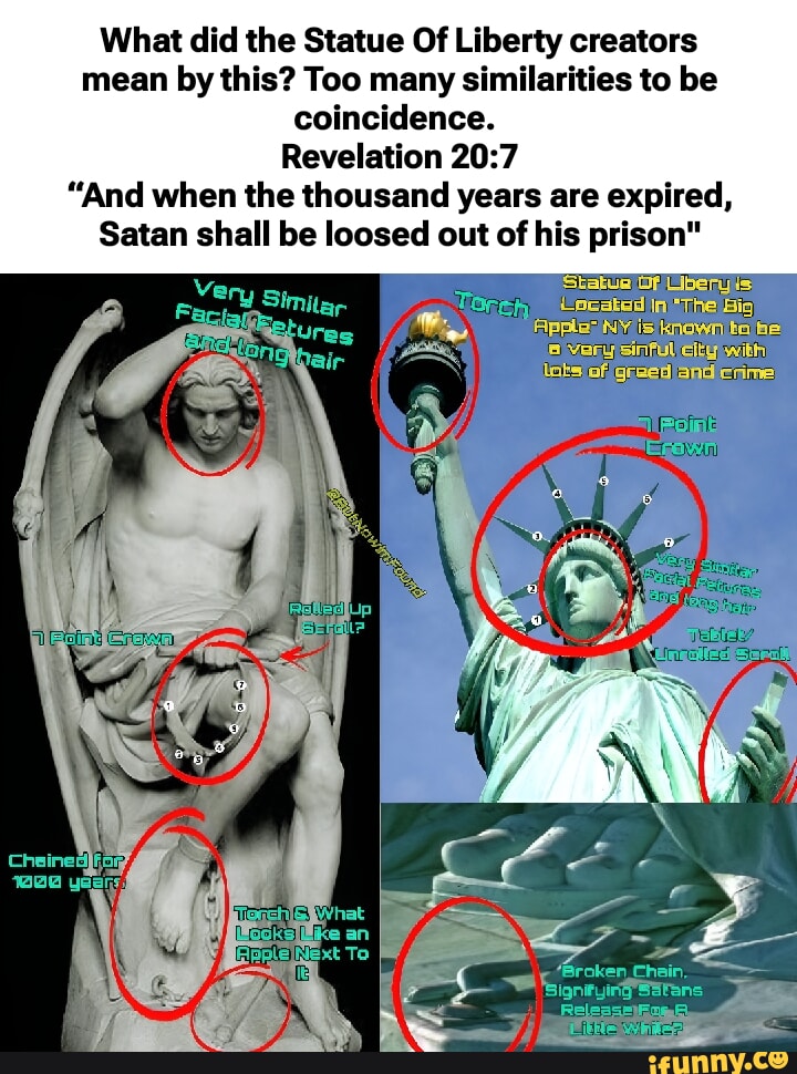 What did the Statue Of Liberty creators mean by this? Too many ...
