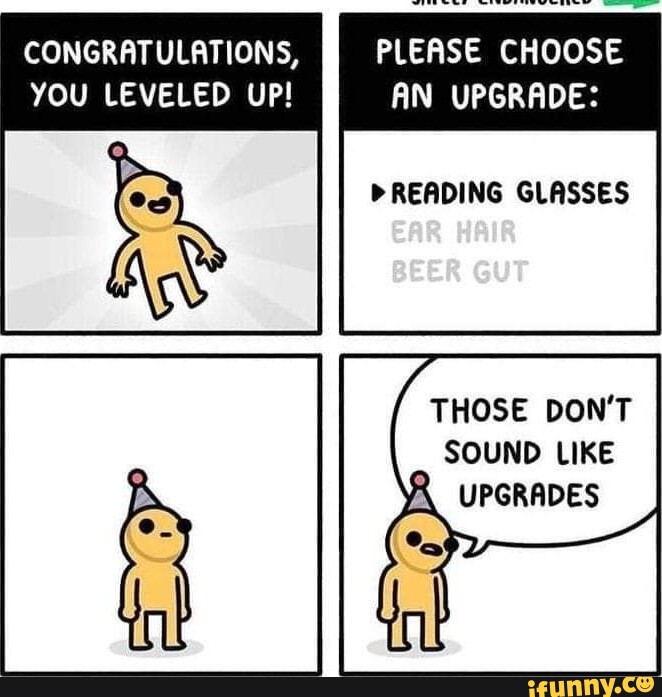 Congratulations Please Choose You Leveled Up An Upgrade Dreading